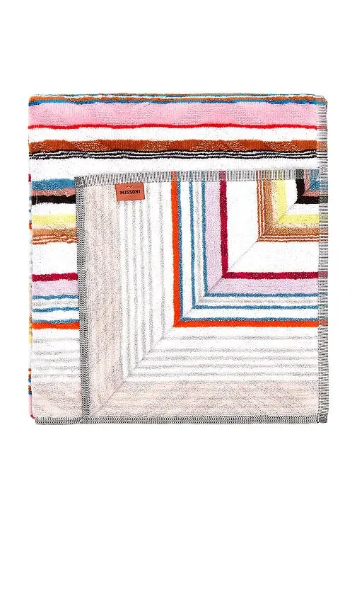 Missoni Moonshoadow Bath Towel In White