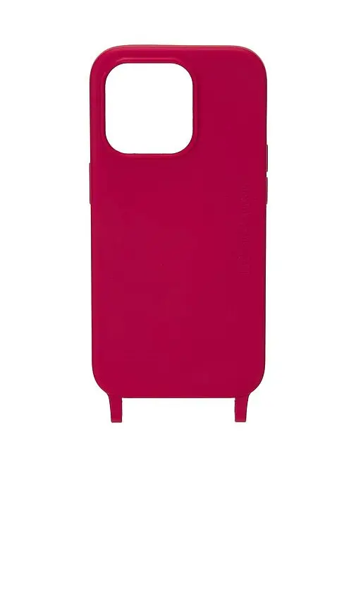 LA COQUE FRANCAISE Soft Touch Rings Iphone15 Pro Case In Red - Bordeaux