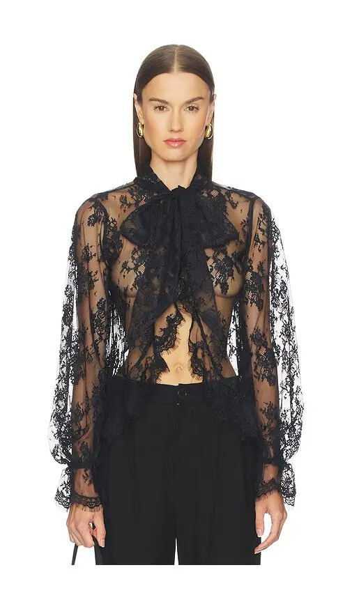 Retrofete Tamsin Lace Blouse