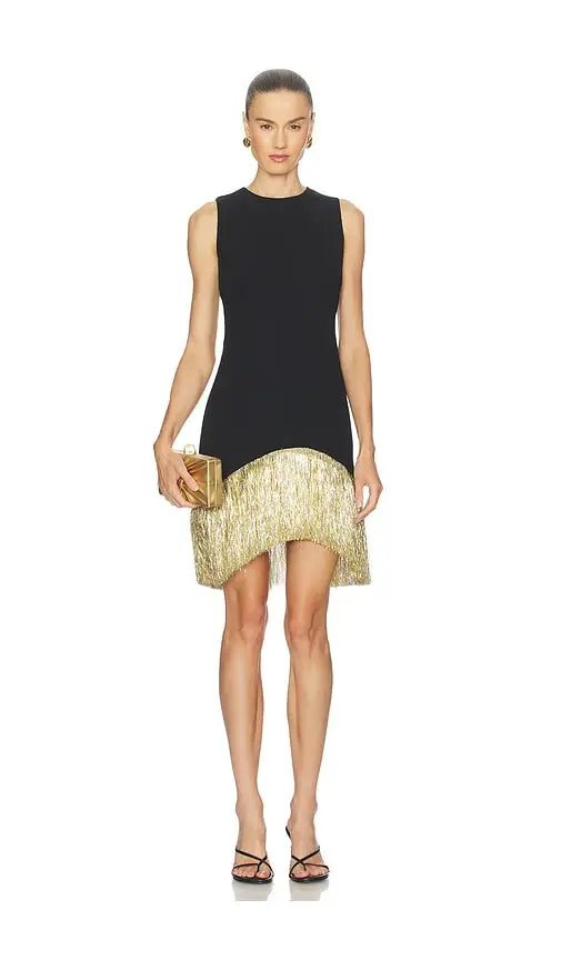 SIMONMILLER Bowie Fringe Mini Dress