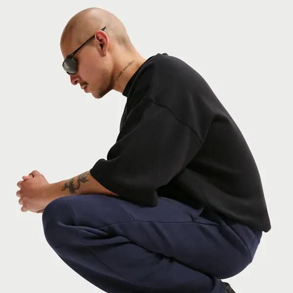 Nike Tech Open-hem Fleece Pants - Blue