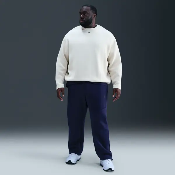 Nike Tech Open-hem Fleece Pants - Blue