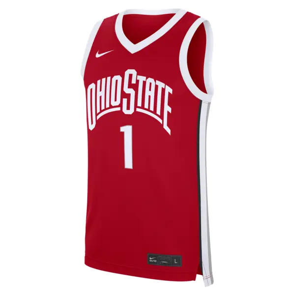 Nike Ohio State Replica College Basketball Jersey - Red