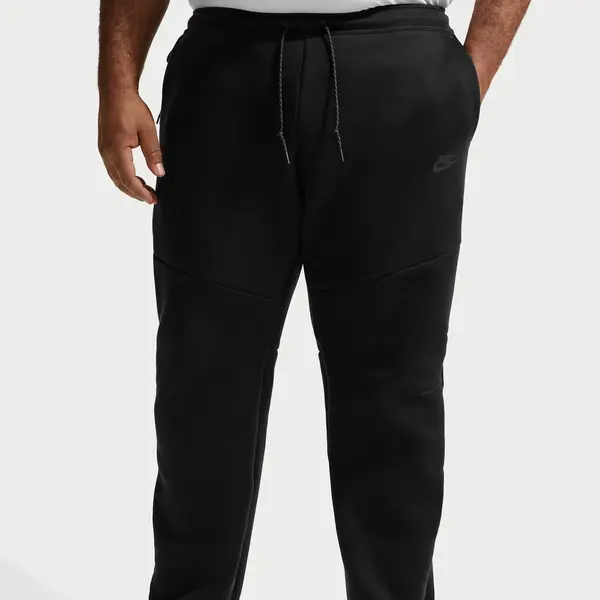 Nike Tech Open-hem Fleece Pants - Black
