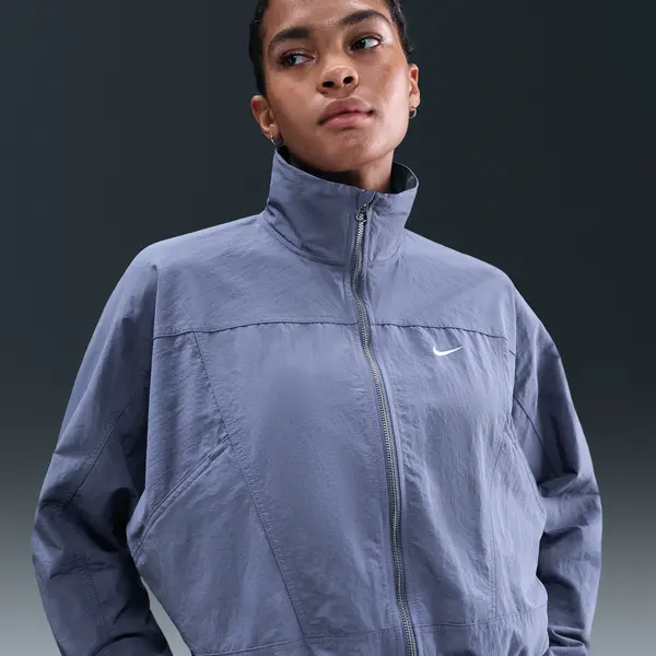 Nike Sportswear Everything Wovens Oversized Repel Uv Protection Jacket - Blue
