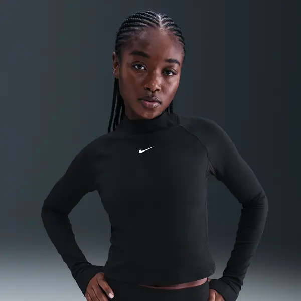Nike Pro Dri-fit Long-sleeve Top - Black