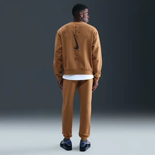 Nike Sportswear Club Cuffed Fleece Pants - Brown