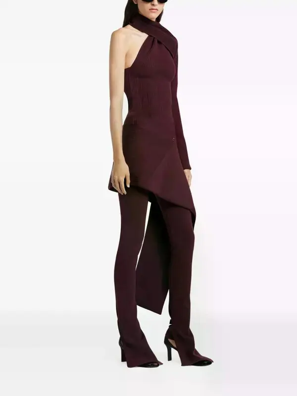 COURREGES One-shoulder Mini Dress