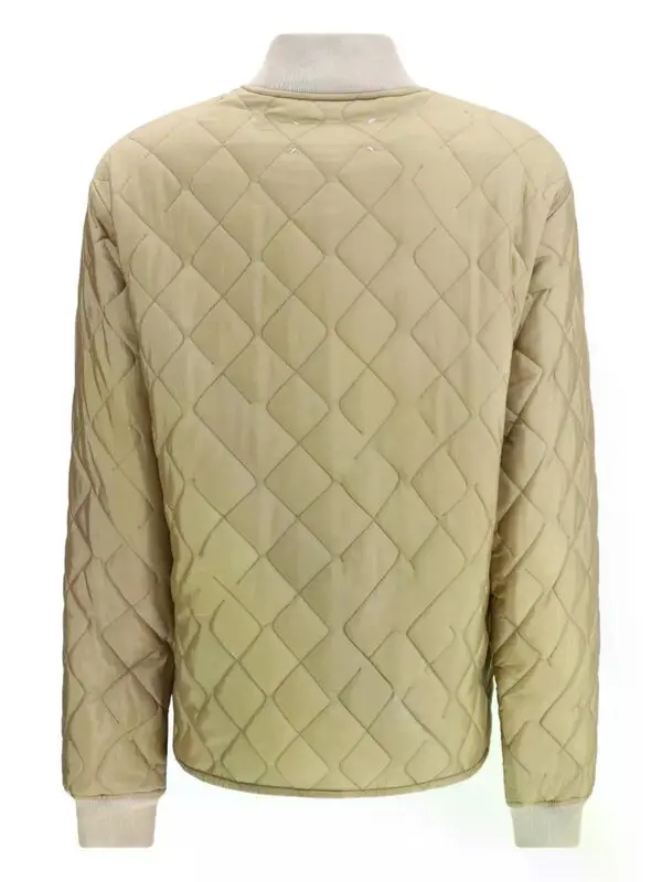 MAISON MARGIELA Quilted Bomber Jacket - Neutrals