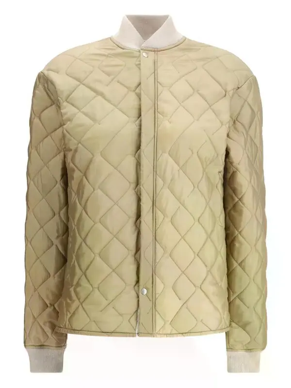 MAISON MARGIELA Quilted Bomber Jacket - Neutrals