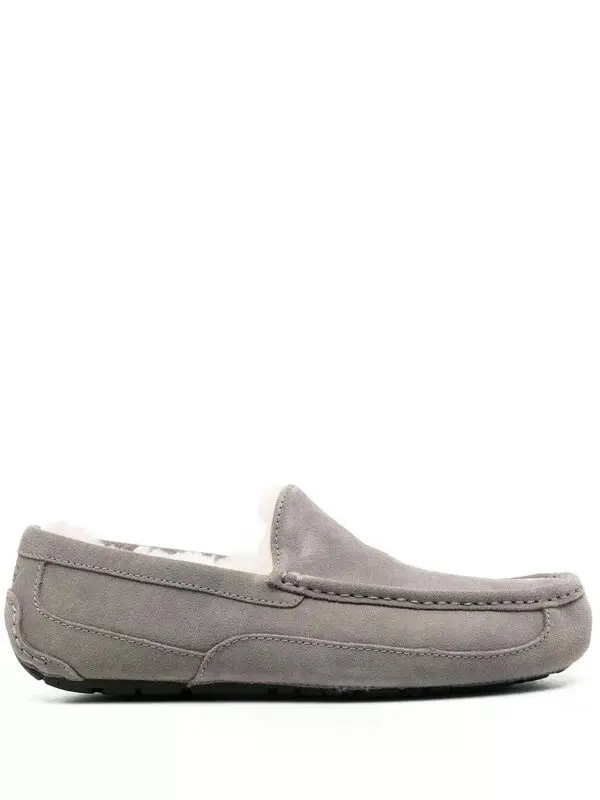UGG Shearling-lined Driving Shoes - Grey