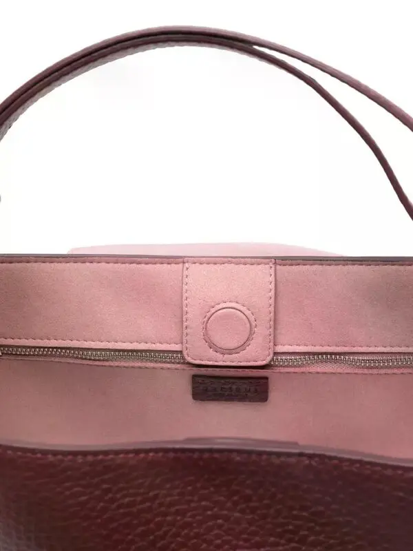 ORTIGNI Leather Shoulder Bag