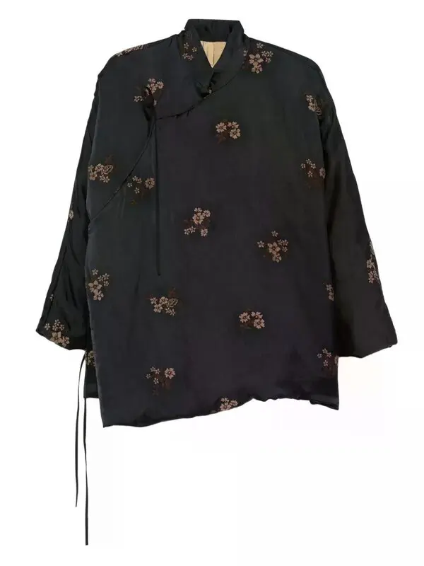 UMA WANG Floral-motif Oversized Jacket