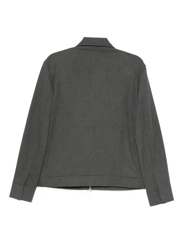 Karl Lagerfeld Zip-up Shirt Jacket