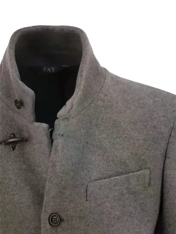 FAY Wool Blend Single-breasted Blazer
