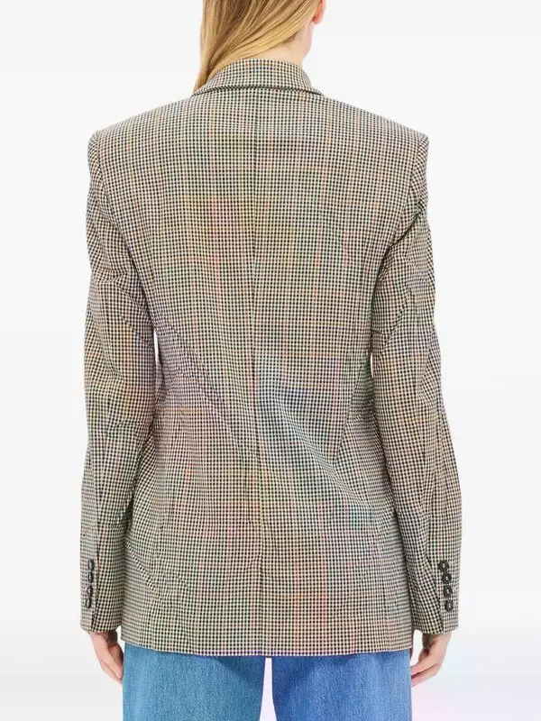 MSGM Checked Blazer