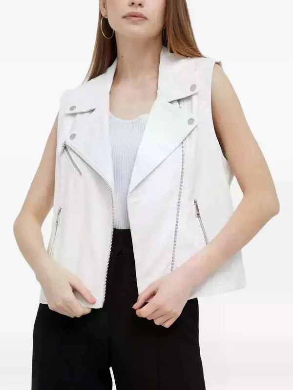 Dkny Zip-up Gilet