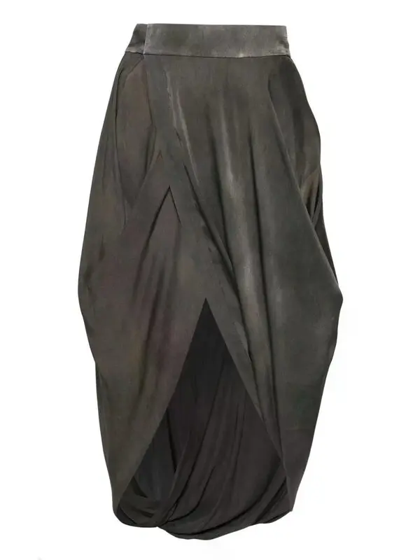 UMA WANG Asymmetric Skirt - Grey