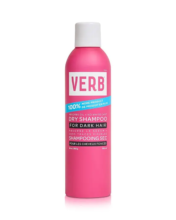 VERB Dry Shampoo Jumbo Dark 10 Oz - No Color