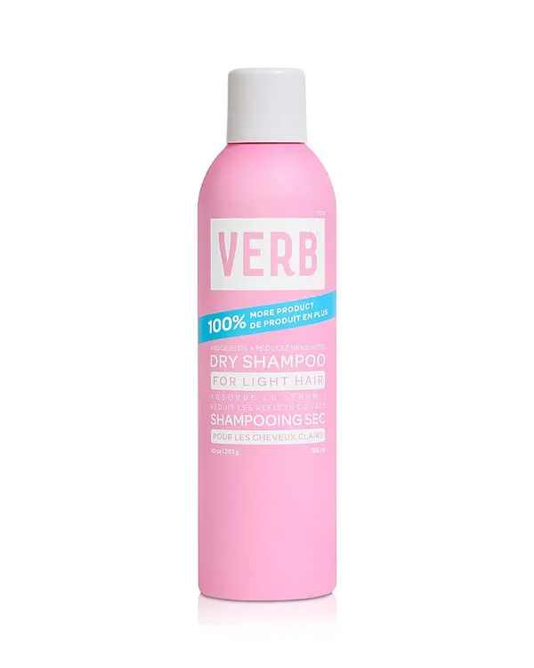 VERB Dry Shampoo Jumbo Light 10 Oz - No Color