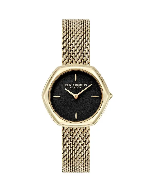 OLIVIA BURTON Charing Watch, 28.5mm - Black/gold