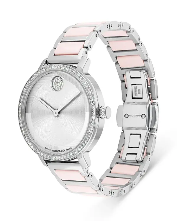 Movado Bold Evolution 2.0 Watch, 34mm - Silver/silver