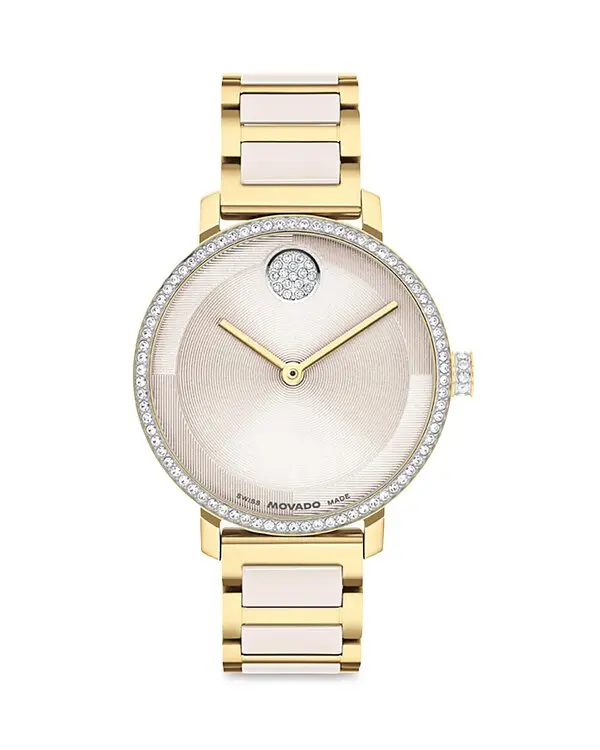 Movado Bold Evolution 2.0 Watch, 34mm - Gray/two Tone