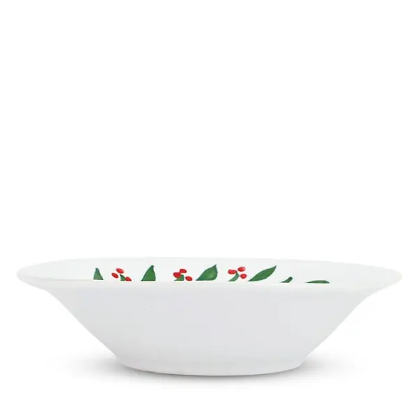 VIETRI Aria Holiday Cereal Bowl - Green