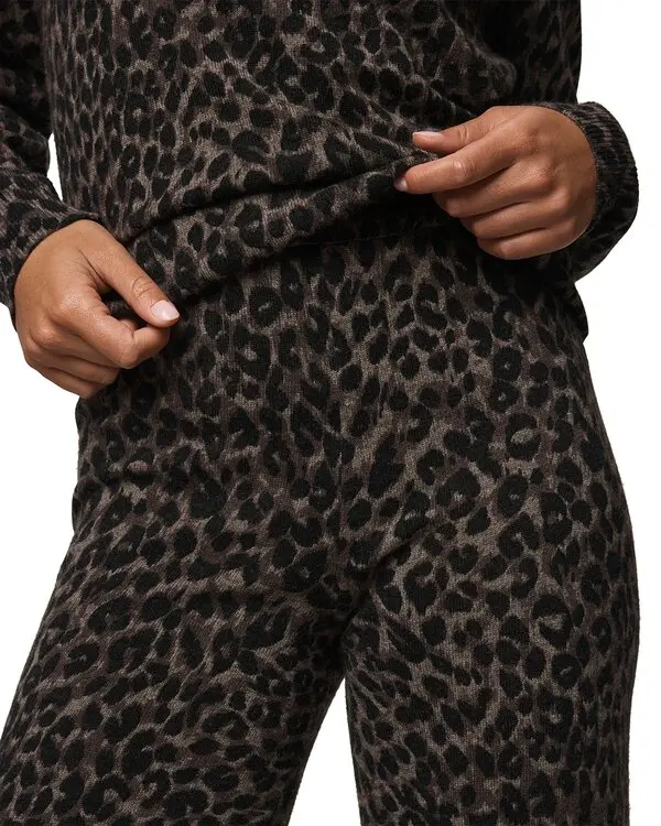 Splendid Leopard Sweater Knit Pants