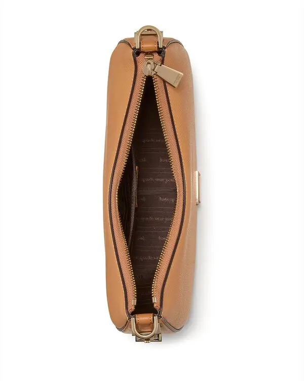 Kate Spade New York Liv Pebbled Leather Convertible Shoulder Bag - Biscotti