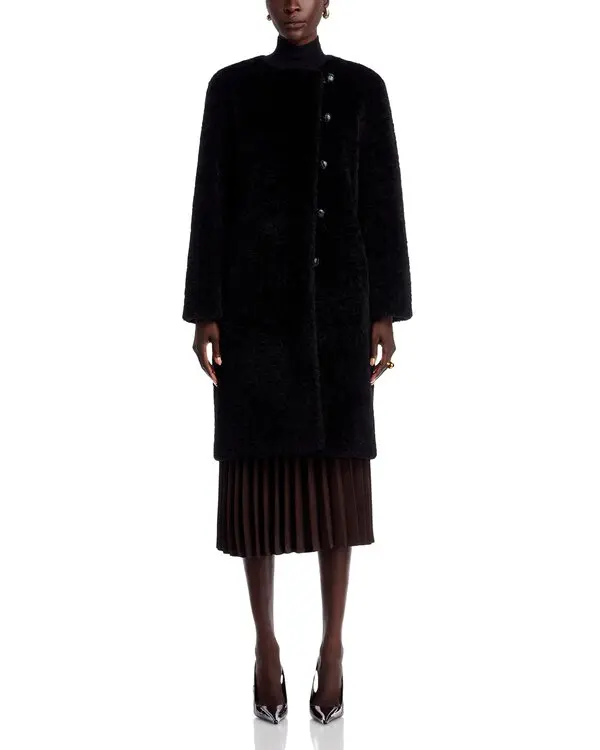Kobi Halperin Faux Fur Sami Coat - Black