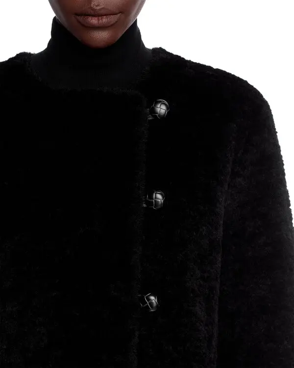 Kobi Halperin Faux Fur Sami Coat - Black