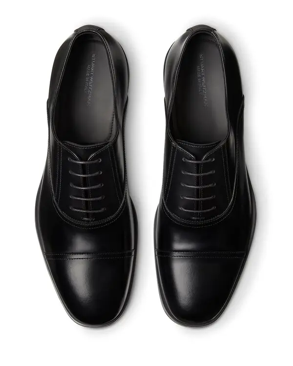 STUART WEITZMAN Club Classic Oxfords - Black