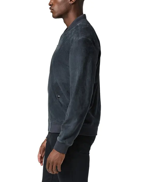 Paige Suede Bomber Jacket