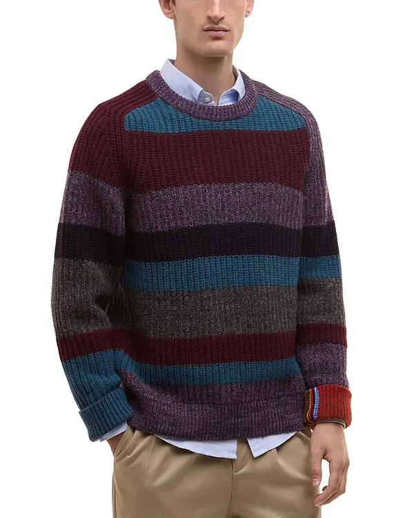 Barbour X Paul Smith Relaxed Fit Crewneck Sweater