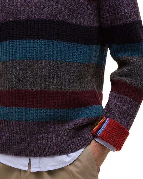 Barbour X Paul Smith Relaxed Fit Crewneck Sweater