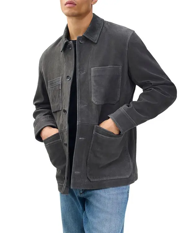 Rag & Bone Graham Suede Chore Jacket