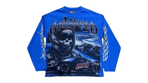 GODSPEED Le Dernier Long Sleeve T-shirt - Royal
