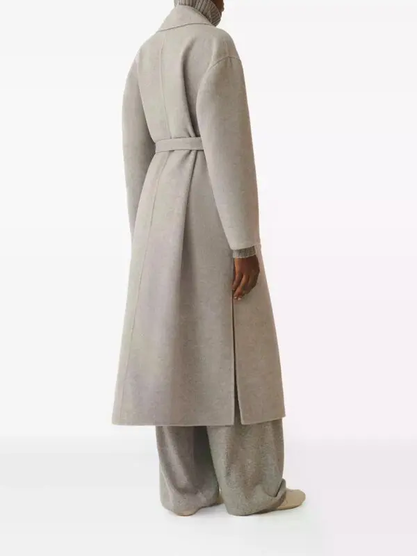 Fabiana Filippi Belted Patch-pocket Coat