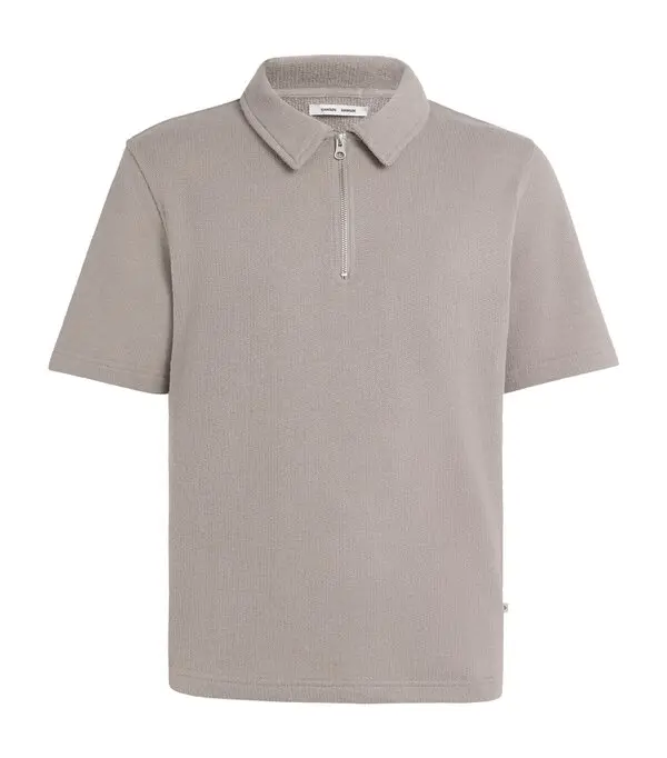 SAMSOE SAMSOE Saolli Zip-up Polo Shirt