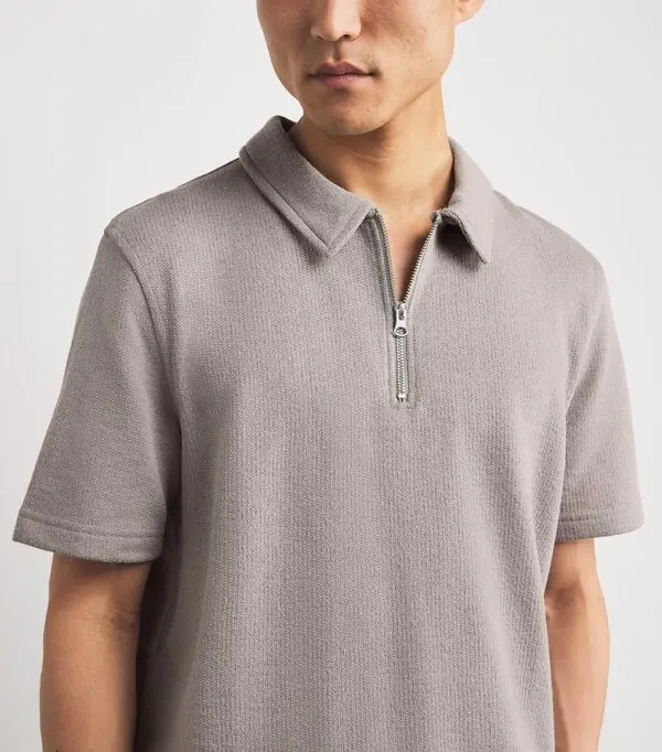 SAMSOE SAMSOE Saolli Zip-up Polo Shirt