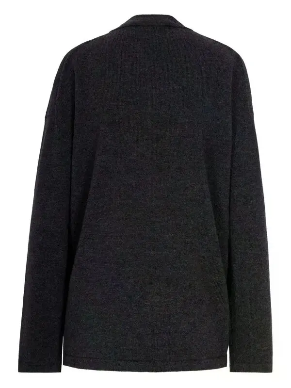Max Mara Wool Blend Sweater - Grey
