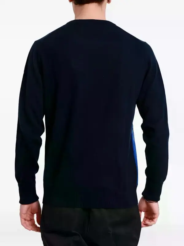 BALLANTYNE Argyle-patterned Sweater