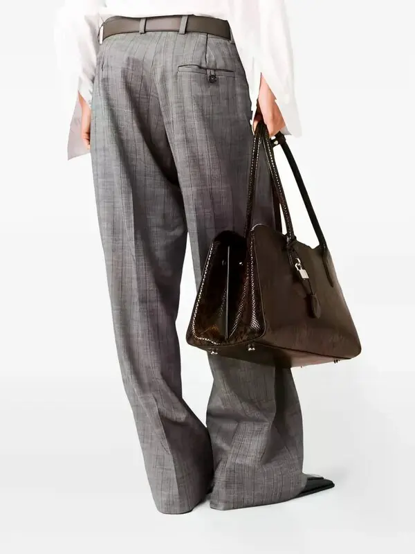 Stella McCartney Wool Checked Trousers