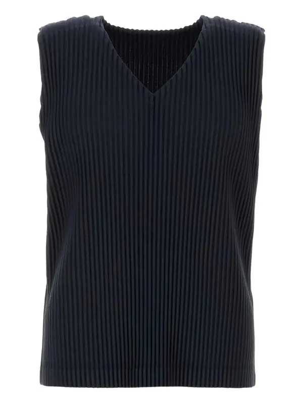 Issey Miyake Jackets Sleeveless - Blue