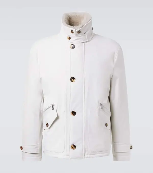 Brunello Cucinelli Shearling-lined Jacket