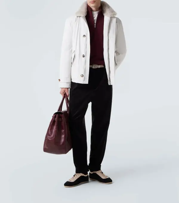 Brunello Cucinelli Shearling-lined Jacket