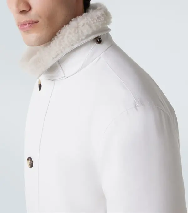 Brunello Cucinelli Shearling-lined Jacket