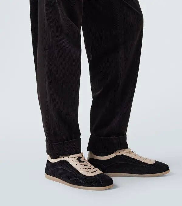 Brunello Cucinelli Cotton-blend Corduroy Straight Pants