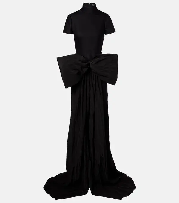 David Koma Bow-detail Gown